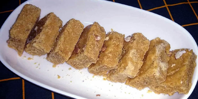 How to make Besan burfi recipe | Besan burfi recipe - NatureBring